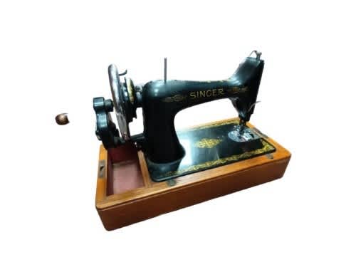 Singer Simanco / Hand Crank Black 001500669428 | Sewing Machines ...