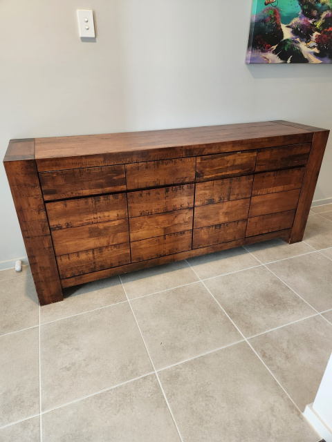 Timber Buffet and TV Unit - Buffets & Side Tables in Ormeau Hills QLD ...