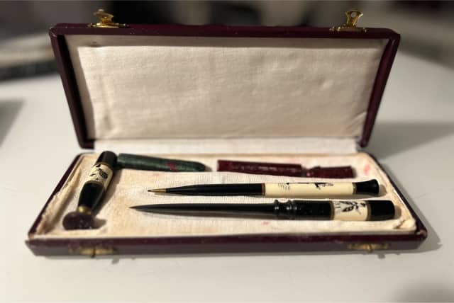 Vintage writing set Circa 1920. .. unique design … | Other Antiques ...