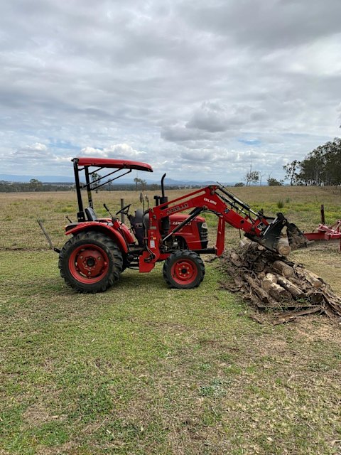 Apollo 254 25hp Tractor and all implements incl Back hoe | Farming ...