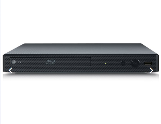 LG Netflix Blu-ray Player, Wi-Fi, DLNA, USB & Ext. HDD Playback BP350 ...