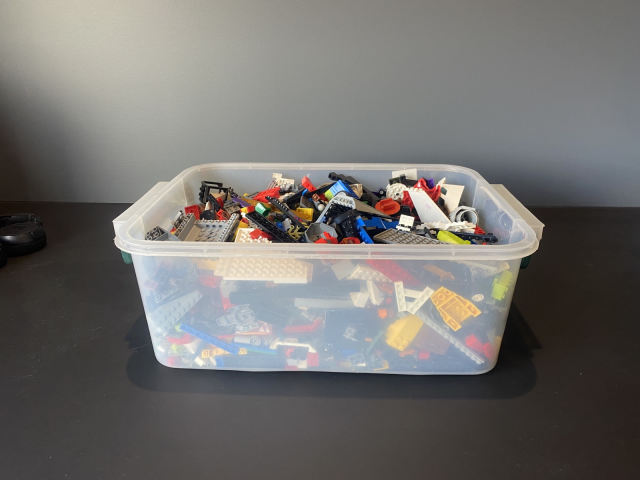 Big box of random LEGOs - Toys - Indoor in Elwood VIC | Gumtree Australia