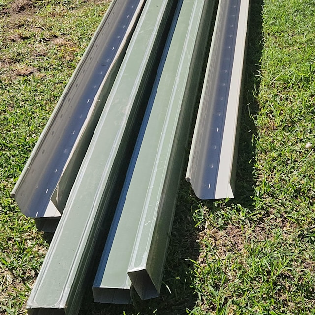 Colorbond Down Pipes 100x50 & Gutters, Wilderness Rivergum, Brand New ...