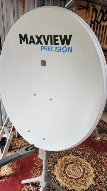 MaxView Precision Satellite dish with inbuilt finder | Caravan ...