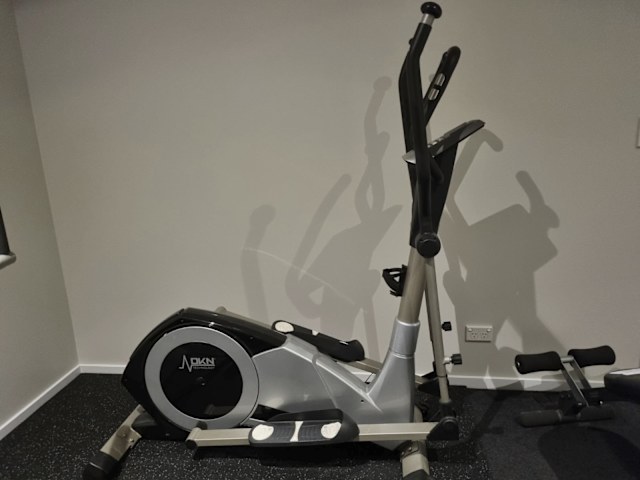 Cross trainer elliptical DKN KH-733 silver/bk exercise gym equipment ...