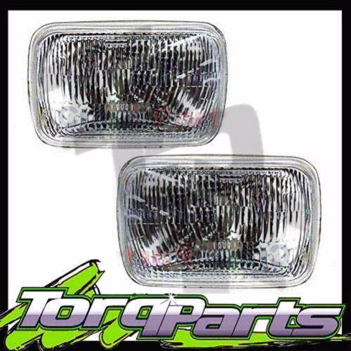 PAIR SUIT HOLDEN TF RODEO UTE SEMI SEALED BEAM HEAD LIGHTS LAMPS | Auto ...