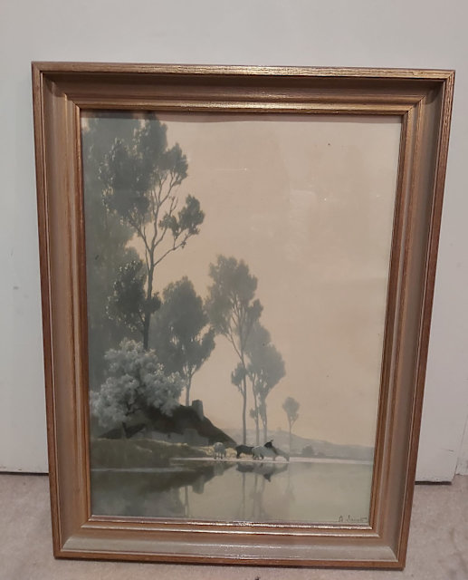 A Jacob Lithograph painting L54*W40cm/St Leonards | Art | Gumtree ...