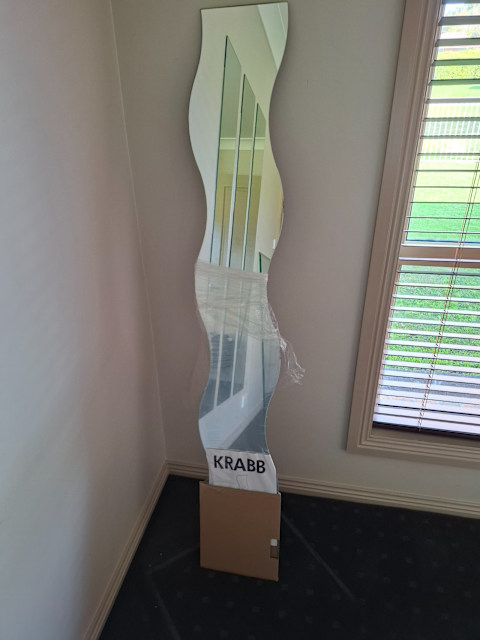 Ikea Krabb curve mirror - Mirrors in Armidale NSW | Gumtree Australia