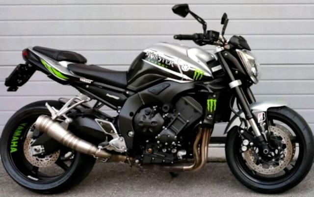 YAMAHA FZ1 MONSTER ENERGY LIVERY FAIRING GRAPHICS KIT | Motorcycle ...