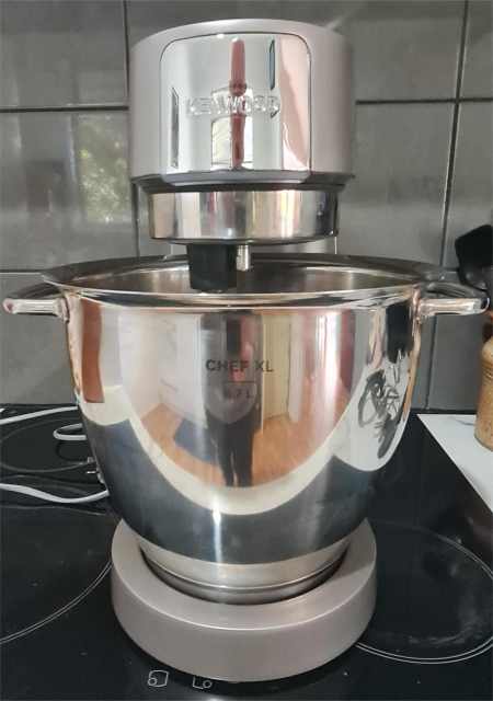 KENWOOD Kitchen Mixer CHEF TITANIUM XL PRO - SILVER Chef XL Titanium ...