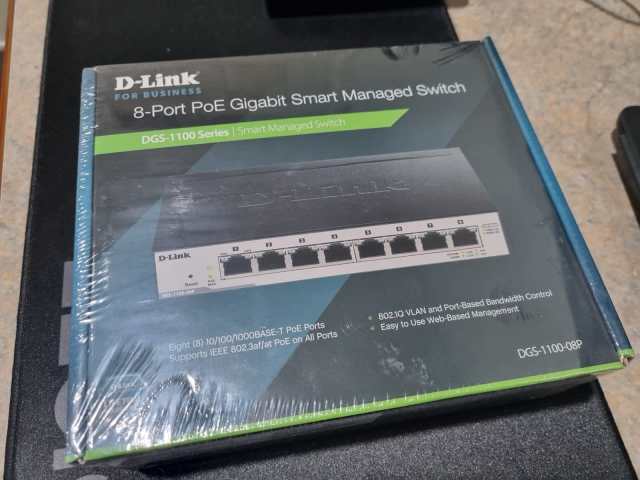 D-Link PoE Switch, 8 Port Smart Managed switch(DGS-1100-08P) - Modems ...