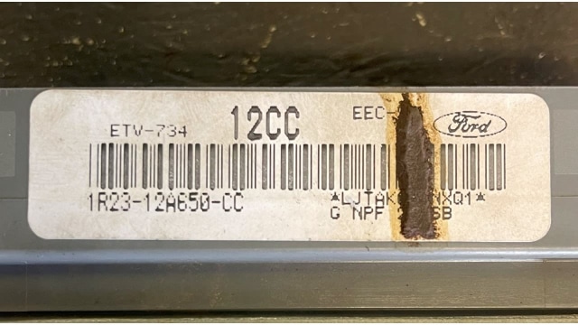 FORD FALCON AU 4.0 MOTOR TICKFORD VCT AUTO TYPE ENGINE ECU COMPUTER ...