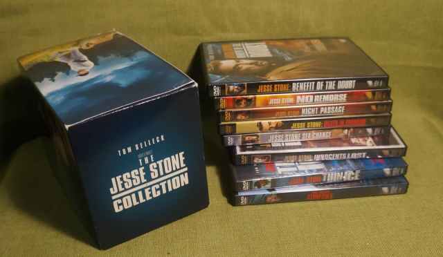 TOM SELLECK DVD Box set JESSE STONE COLLECTION 8 films REGION 1 - CDs ...