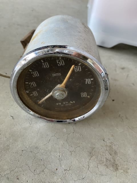 Smith’s tachometer suit Holden Ford Valiant or hot rod | Auto Body ...