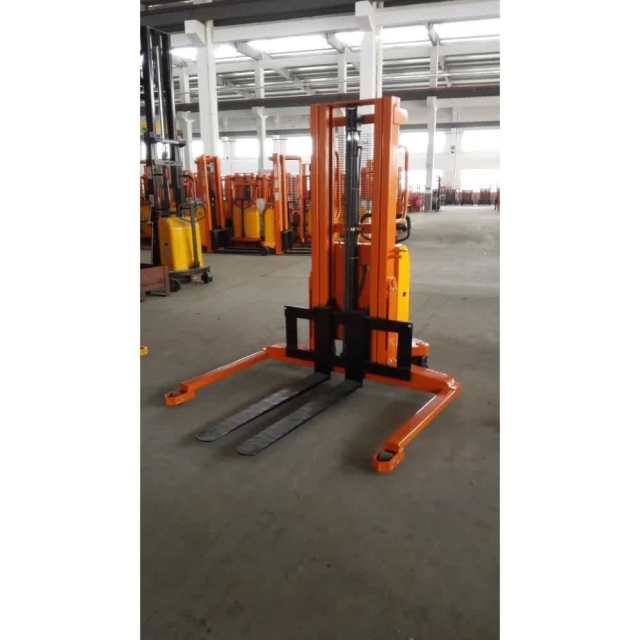 Brand New SEMI AUTO ELECTRIC STRADDLE STACKER 1Tonne Capacity - Power ...