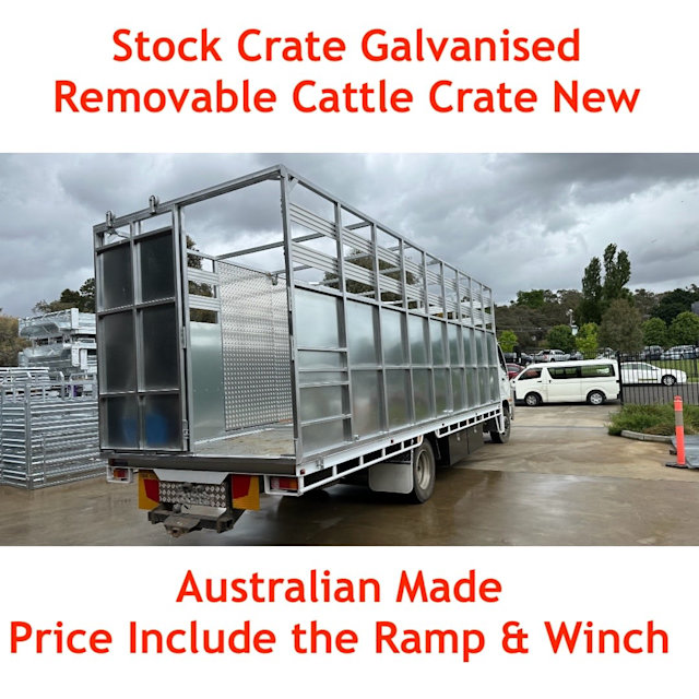 Stock Crate Truck Removable Cattle Crate for Truck or Trailer AUS MADE ...