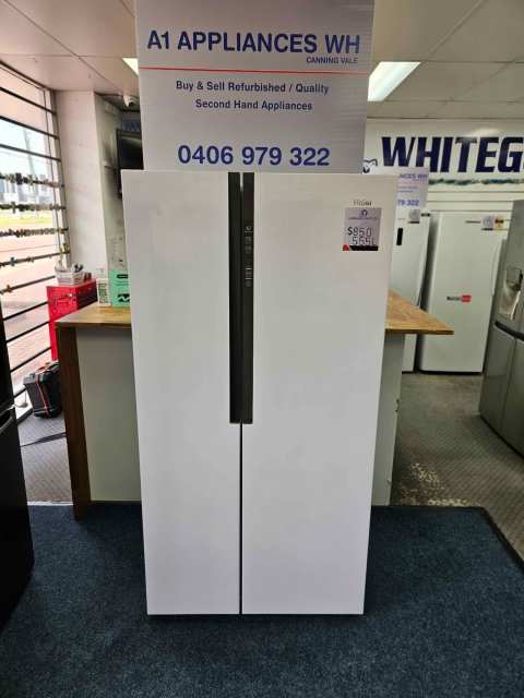 Haier 555L Double Door Fridge Freezer White / HSBS555AW - Fridges ...