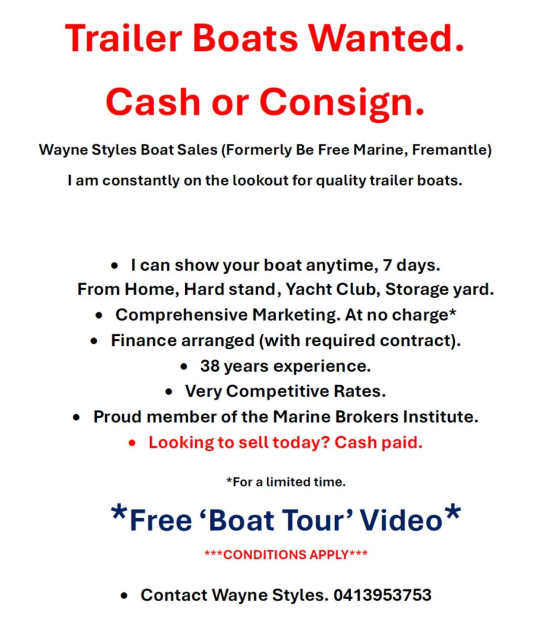 Trailer Boats Wanted. Cash or consign. Free boat tour video ...