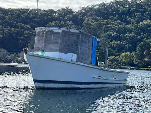 Ex trawler fishing boat hull | Motorboats & Powerboats | Gumtree ...