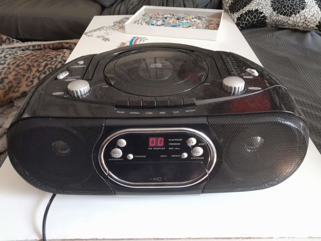 AUDIOSONIC KM3005 PORTABLE CD PLAYER TAPE RECORDER RADIO 3IN1 MALVERN ...