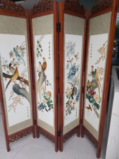 Traditional 4 panel Chinese screen - Other Home Decor in Main Beach QLD ...