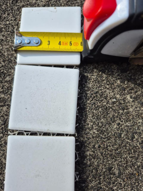 Tiles 6cm white for bathroom or laundry - Building Materials in St ...