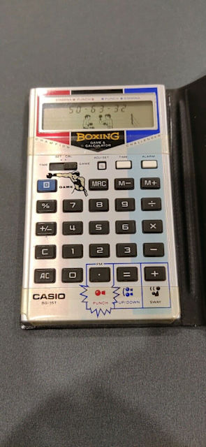 Vintage Boxing Game Calculator BG-15T - Collectables in Parramatta NSW ...