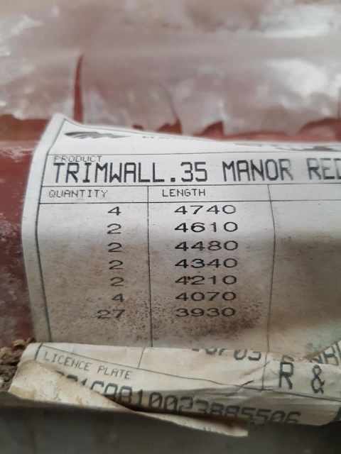 Colorbond Manor Red .35bmt Multiclad Steel Wall Sheeting - Building ...