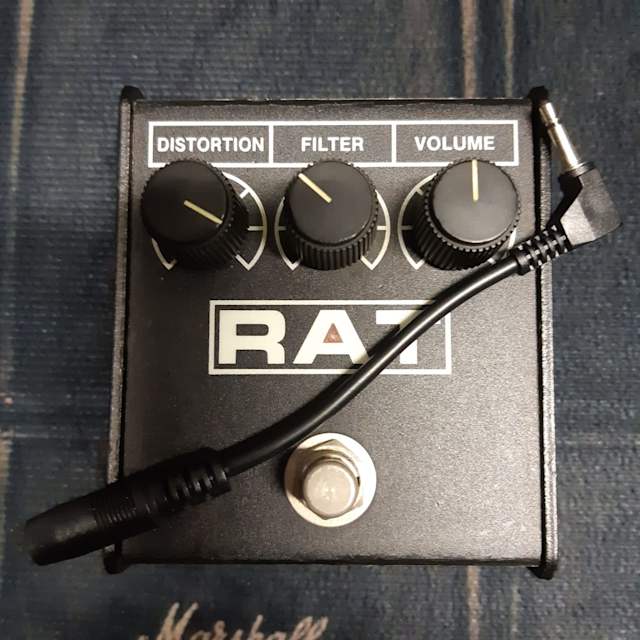 PROCO RAT 2 DISTORTION USA 1998 FLAT BOX version LM308N POST included ...