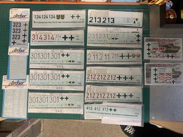 RC GERMAN WW2 1/16 TANK DECAL SETS X 22.RARE.NEW - Toys - Outdoor in ...