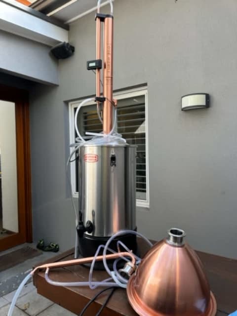 Complete Home Brew Kit Copper & Alembic Condenser | Other Home & Garden ...
