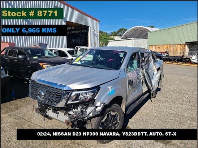 Dismantling 2024 Nissan D23 NP300 Navara YS23DDTT Auto ST-X 8771 ...