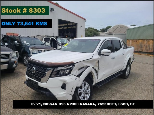 Dismantling 2021 Nissan D23 NP3000 Navara Y23DDTT 6 Speed ST 8303 ...