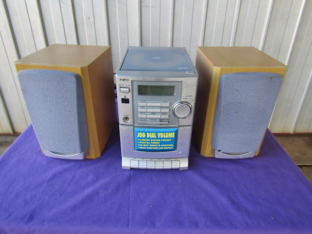 Sanyo Multimedia Micro Shelf System Stereo DC-DA80 Vintage - Stereo ...