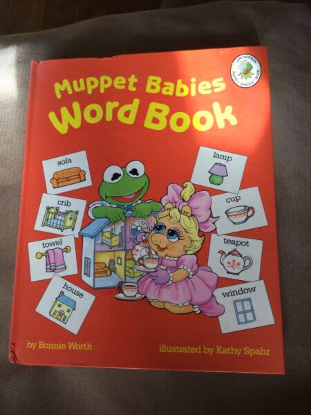 Muppet Babies Word Book by Bonnie Worth. Nic’s hardcover books ...
