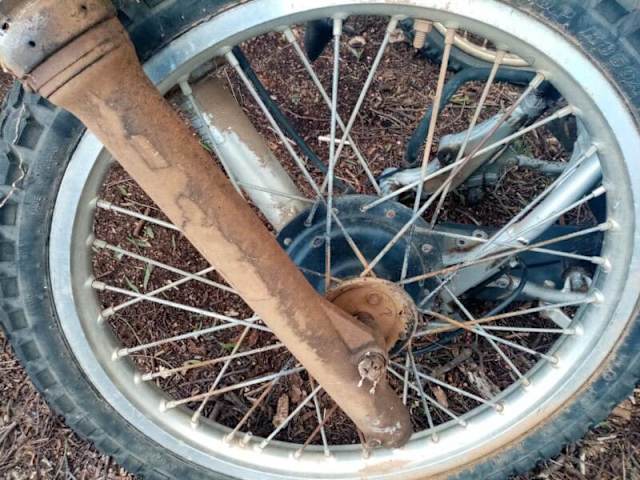 SUZUKI DR250 DR 250 1983 FRONT RIM AND TYRE ONLY | Motorcycle & Scooter ...