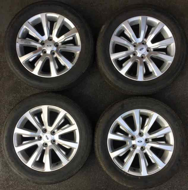 4x set Ford Territory SY Ghia rims 18 inch alloy WHEELS and TYRES ...