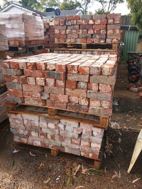 Heritage Red Clay Recycled Bricks, Pavers, Brick Tile, Face Cladding ...