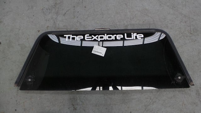 2014 MITSUBISHI TRITON 2.5L MANUAL DIESEL UTILITY REAR CANOPY GLASS ...