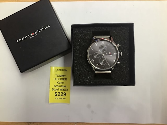 TOMMY HILFIGER Kane Stainless Steel Watch in Grey 1791397 - Accessories ...