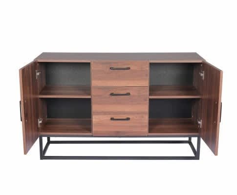 YES4HOMES 120cm Wooden TV Cabinet Entertainment Unit Stand Storage ...