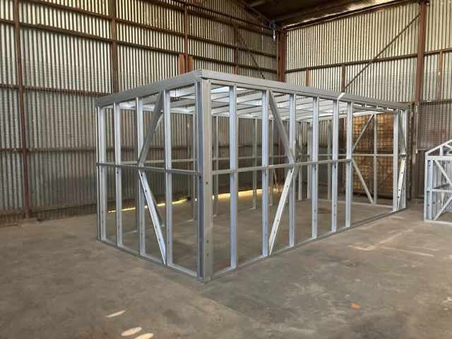 Steel Frame Sheds, Cubby Houses, Garages and more - Building Materials ...