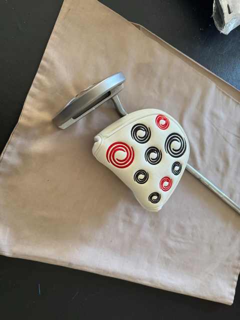 ADAMS GOLF IDEA A12 OS RH 35 MALLET PUTTER USED GC ODYSSEY HEADCOVER ...