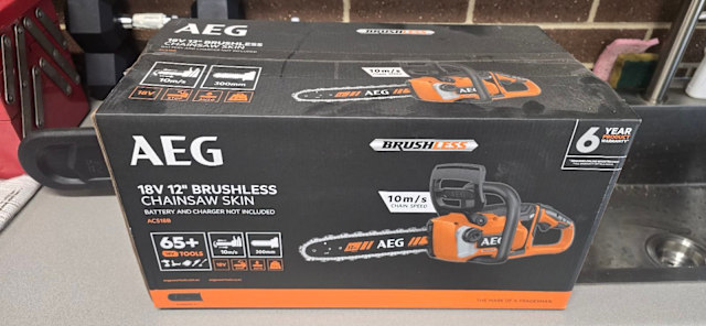 AEG 12inch 18v Brushless Chainsaw Skin - Hand Tools in Lalor VIC ...