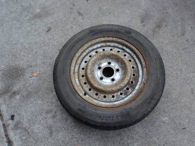 FORD FALCON UTE 16 X 6 1/2 STEEL ROADWHEEL WITH TYRE AU BA BF FG FGX ...