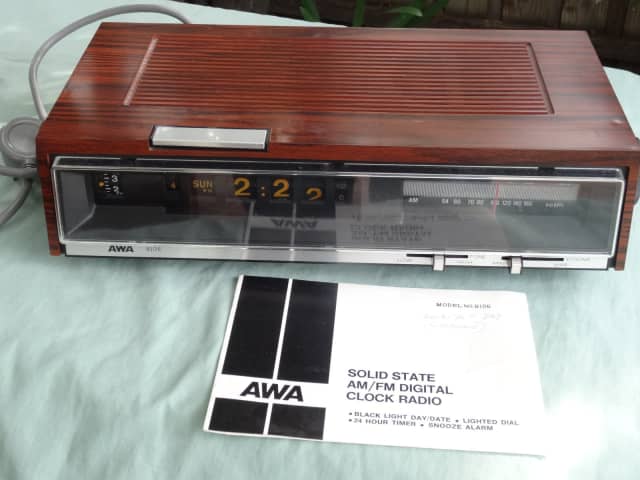 Vintage Clock Radio AWA 1976. Good for its transistors | Radios ...