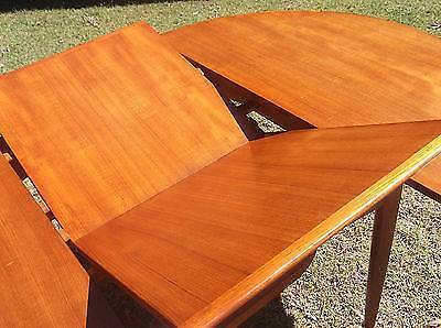 Teak 4/6 seat extension dining table chairs & buffet by Chiswell ...