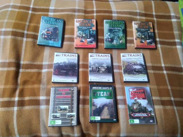 Trains dvds War trains, American steam and more old train dvds - CDs ...