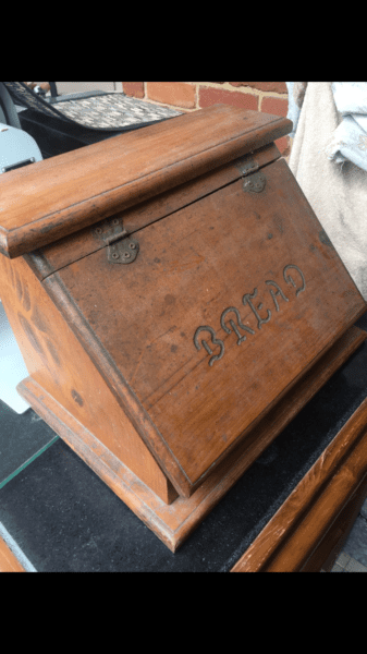 Vintage Rustic Pine Bread Box or Repurpose | Antiques | Gumtree Australia Greater Dandenong ...