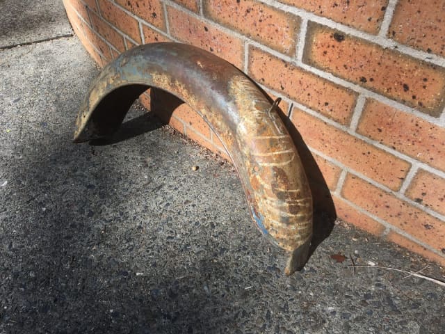 BSA Bantam D7 onwards rear mudguard | Motorcycle & Scooter Parts ...